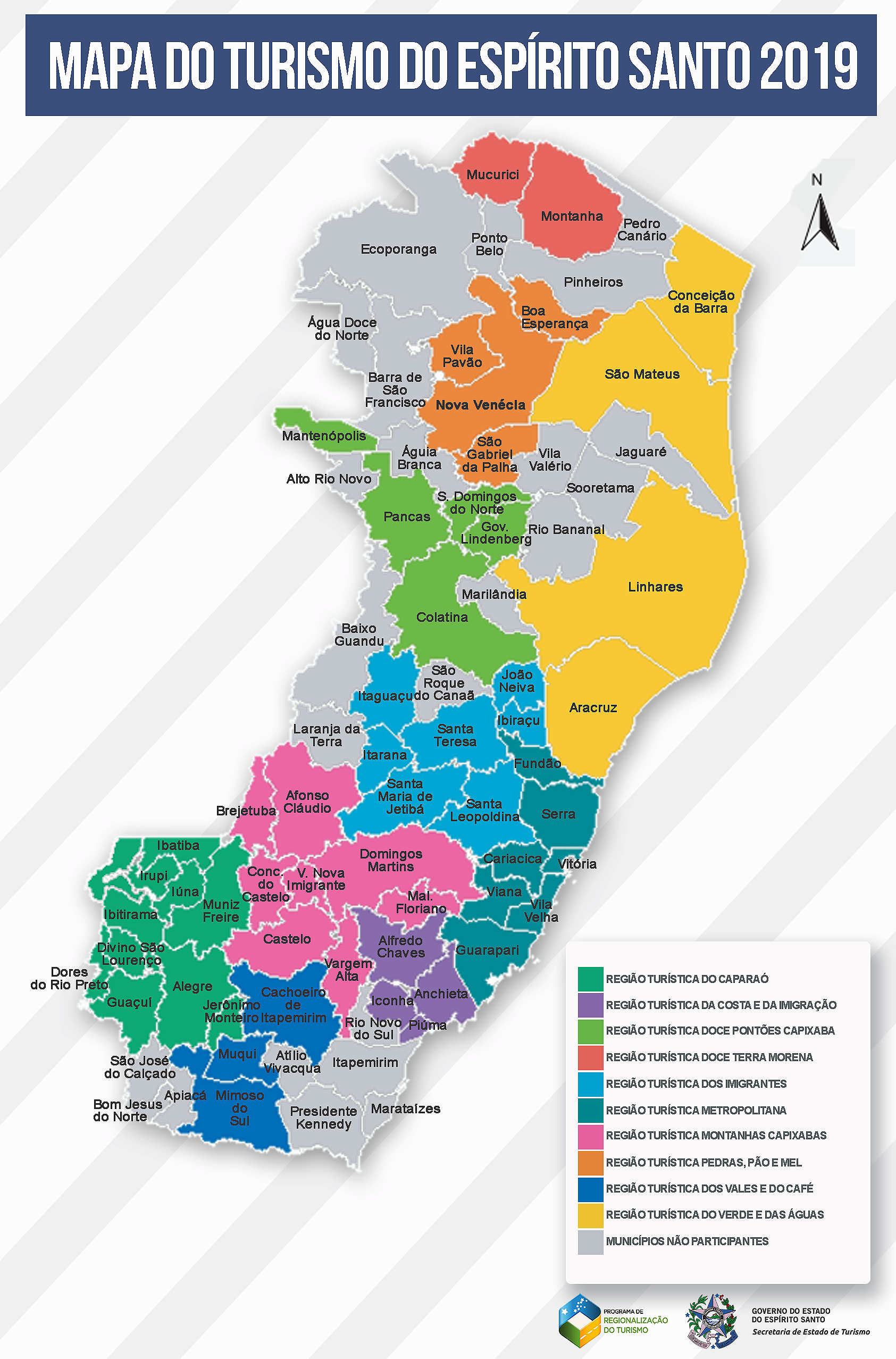 Novo mapa do Turismo Brasileiro é divulgado pelo Ministério do Turismo ...