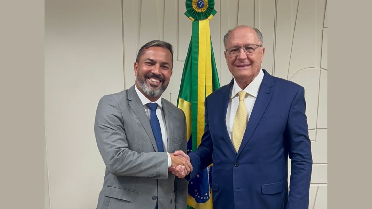 Tyago Hoffmann e Alckmin reforçam compromisso com o ES